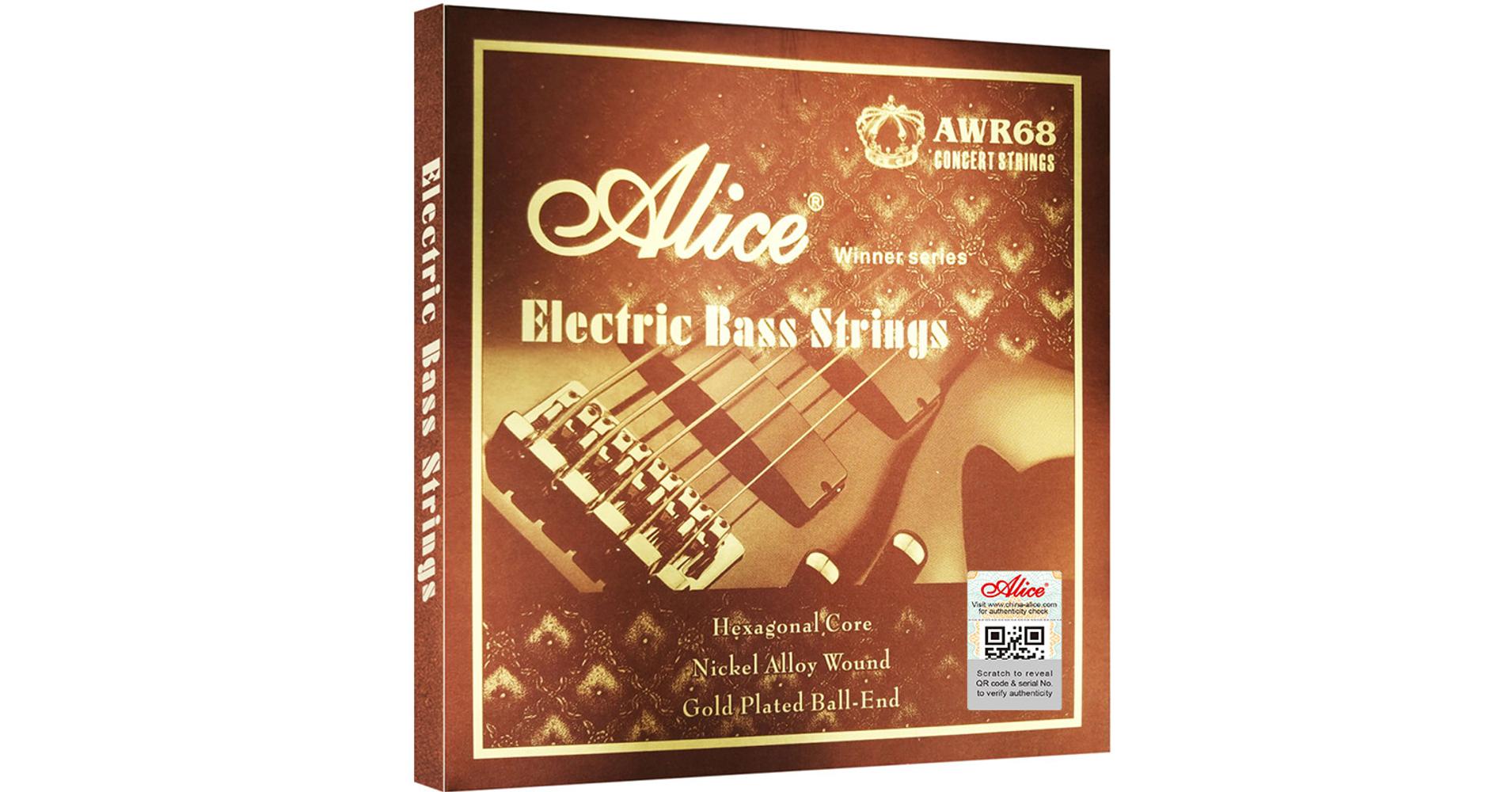 Alice AWR68-4L 40/95 basszusgitár húr szett - BASSZUS GITÁRHÚR